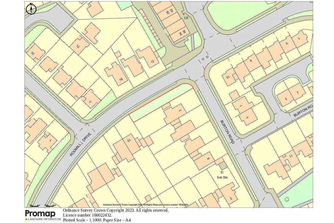 Land adjacent to 2 Burton Road, Eastbourne, BN21 2RD