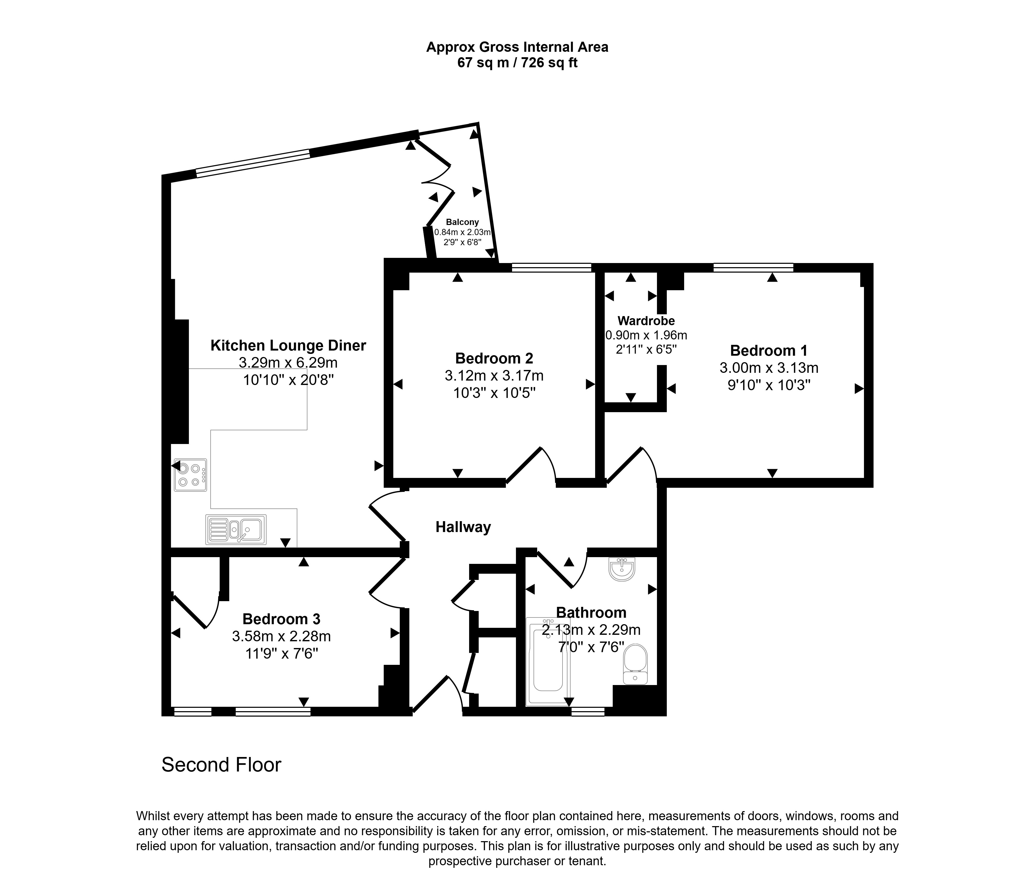 Flat 14, Albert Starr House, Haddonfield Estate, Bush Road, Surrey ...