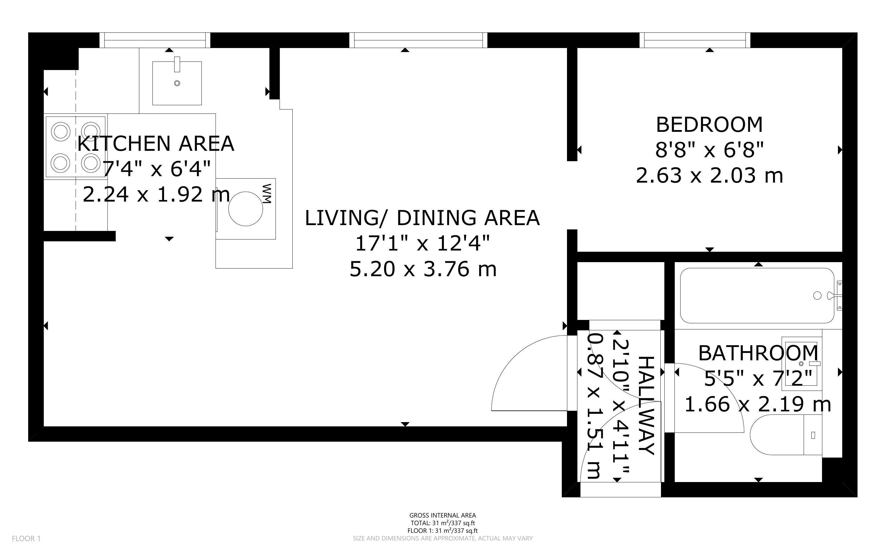Flat 26 Rowallan Court, Cumberland Place, Catford, London, SE6 1LB