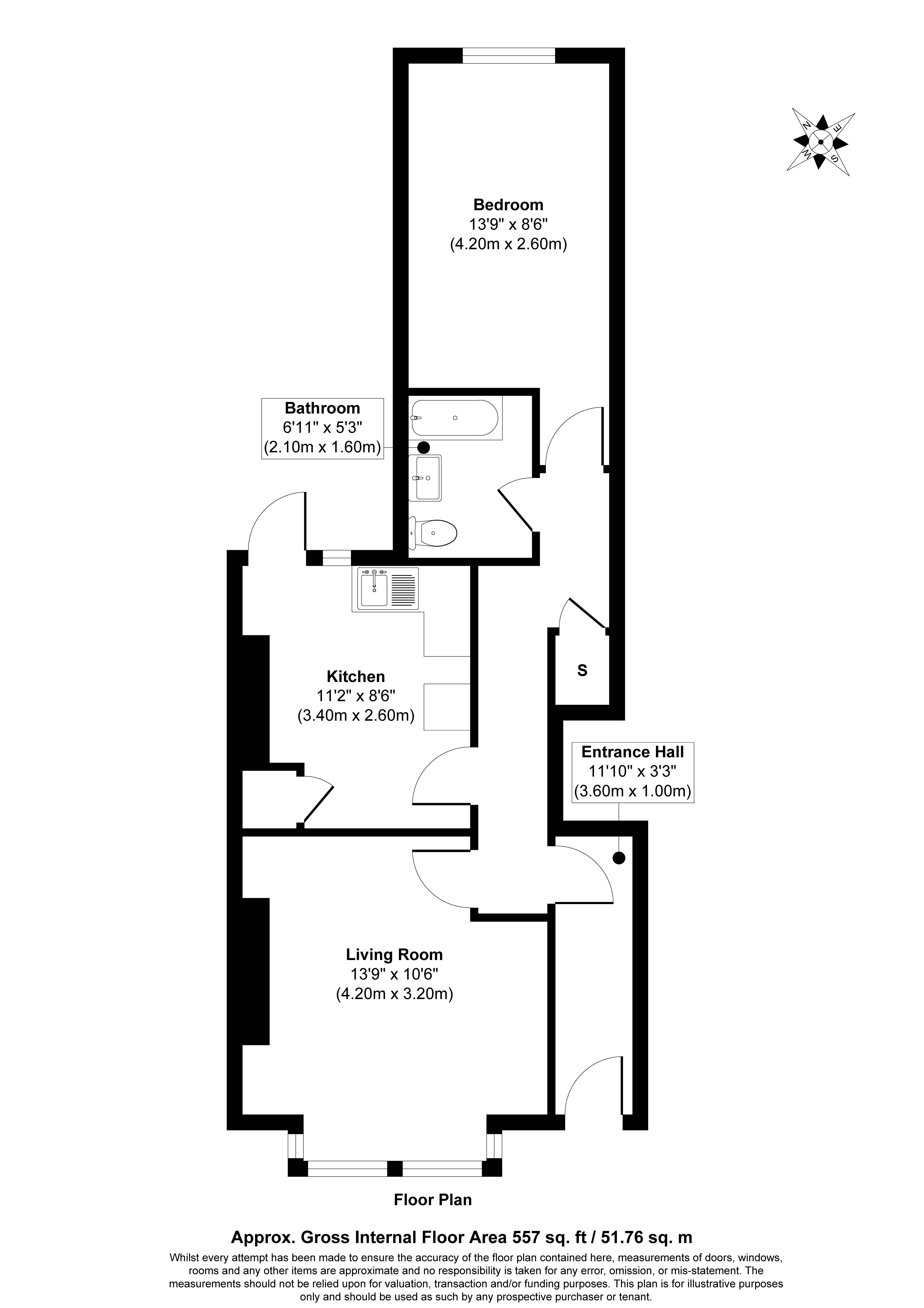Ground Floor Flat, 13 Ravenhill Road, Newham, London E13 9BU