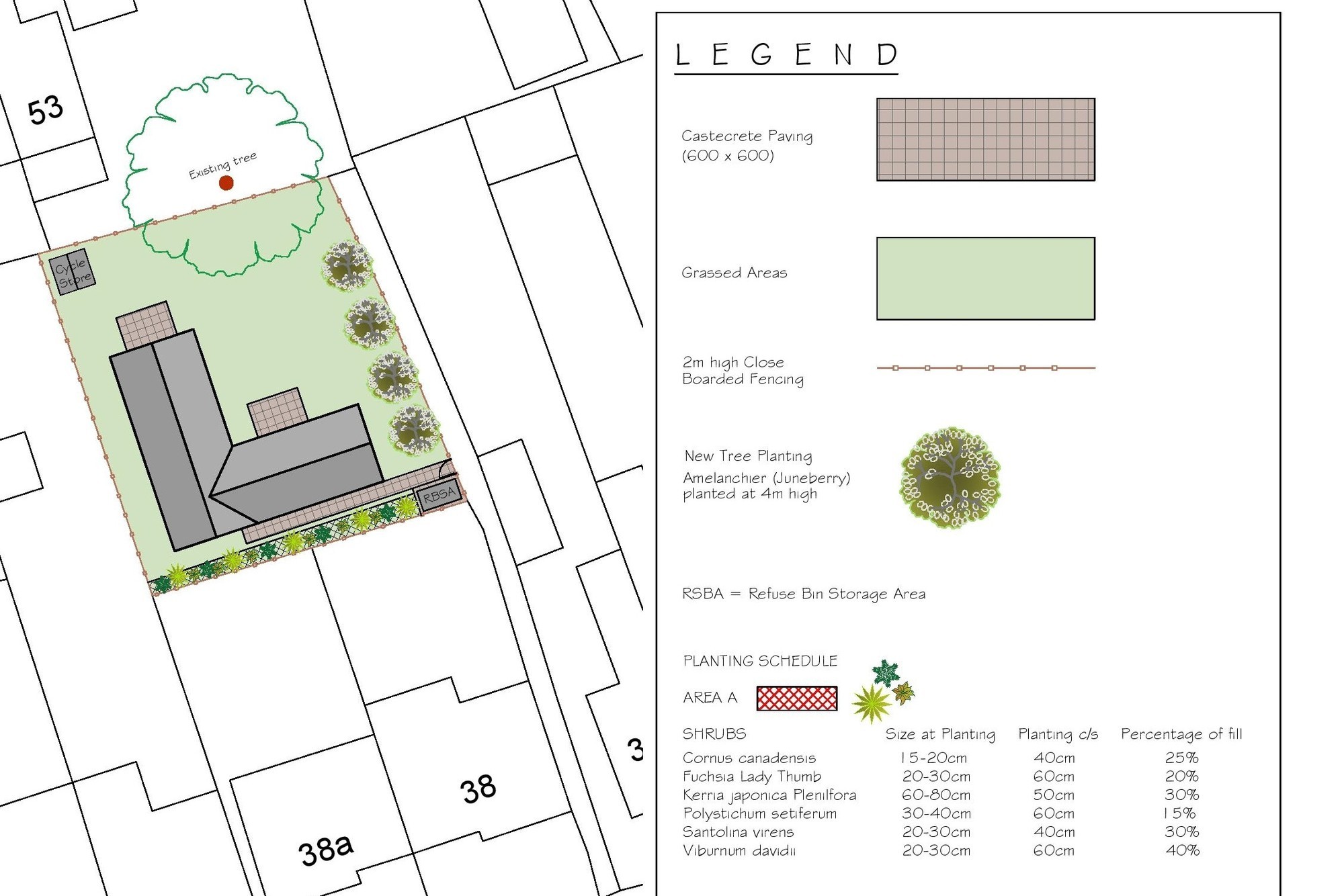 Land rear of 38 Woodlands Road, Epsom, Surrey KT18 7HW